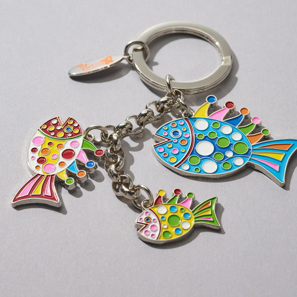 Key Ring Fish ｜Yayoi Kusama Official Art Goods Online Store